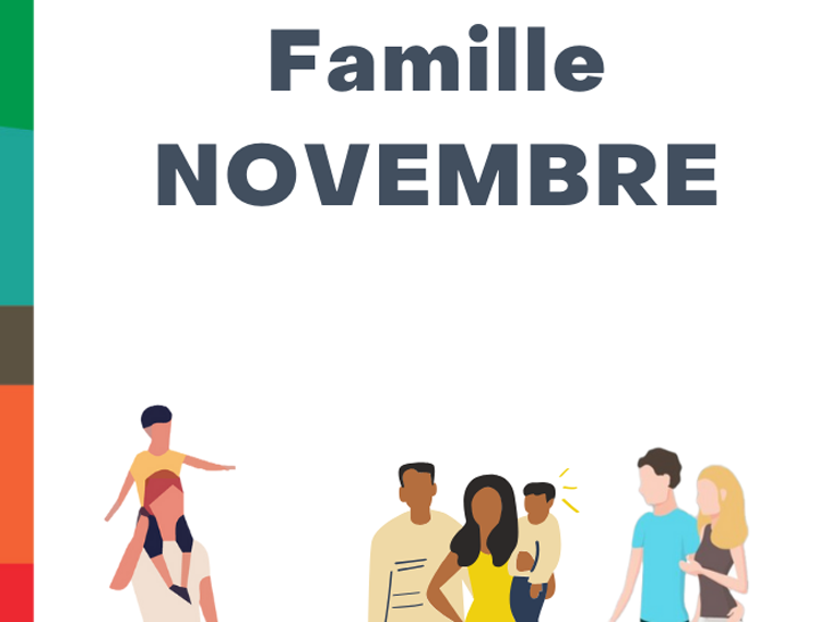 Les activités Famille de novembre - La Pépinière